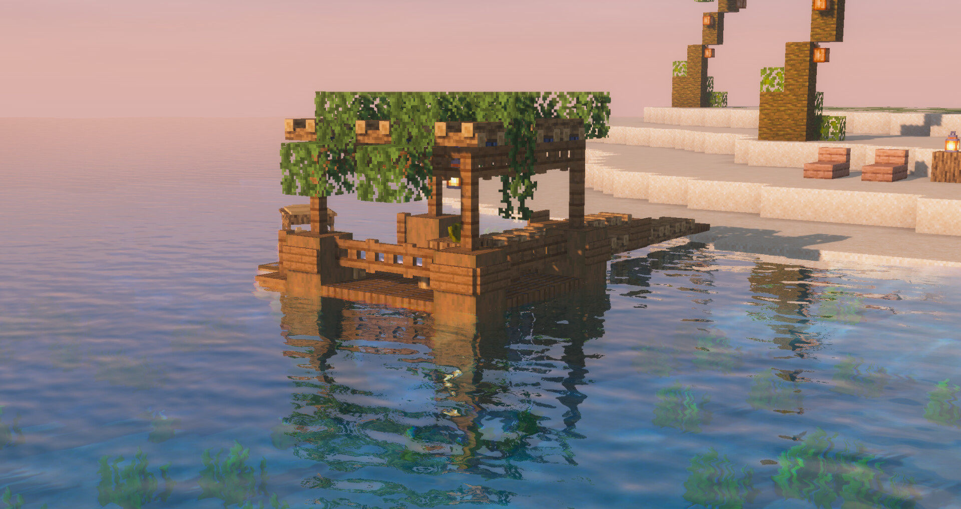 Hawaiian sunset Minecraft Map