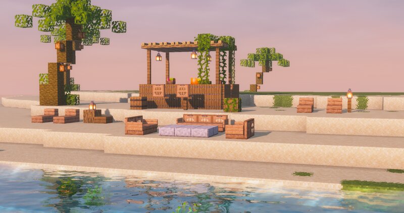 Hawaiian sunset Minecraft Map