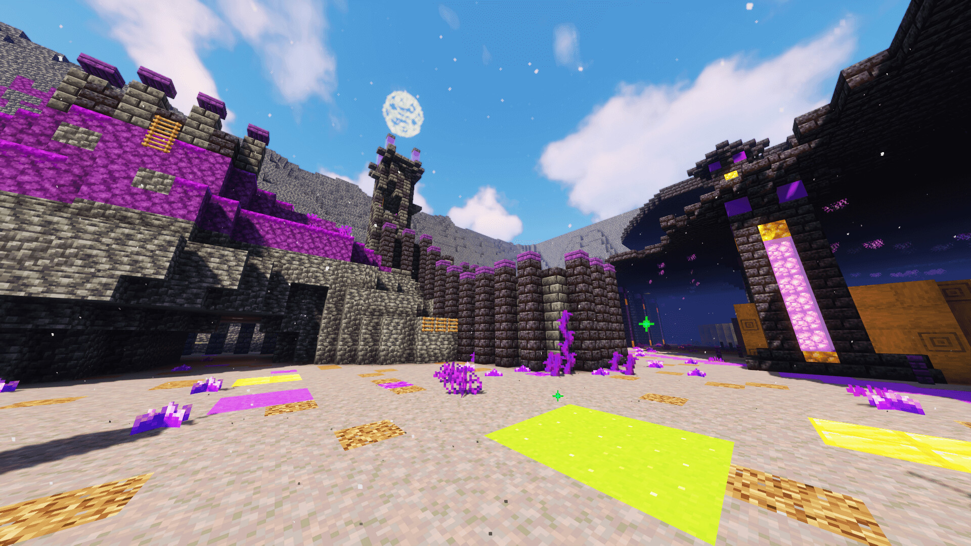 Purple Void : Magic PvP Arena Minecraft Map