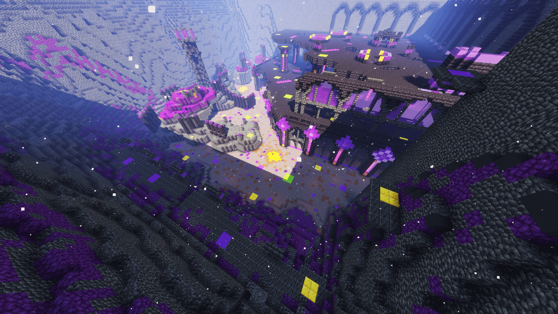 Purple Void : Magic PvP Arena Minecraft Map