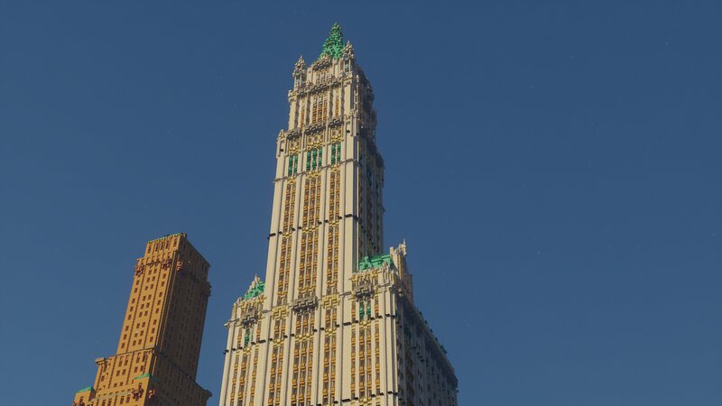 Woolworth Building Minecraft Map