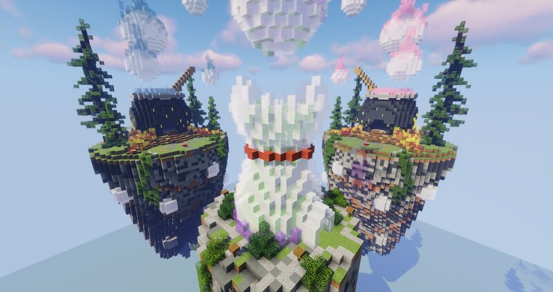 Bed Wars Map (Magic Bubbles) Minecraft Map