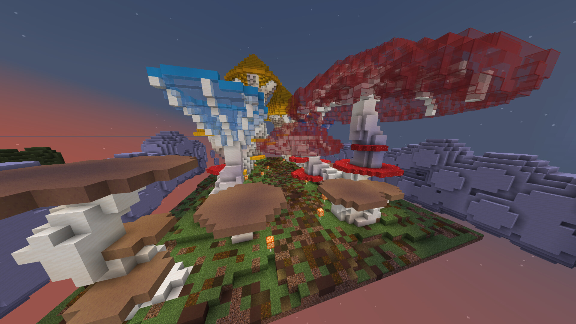 Mushroom Forest-PvpArena Minecraft Map