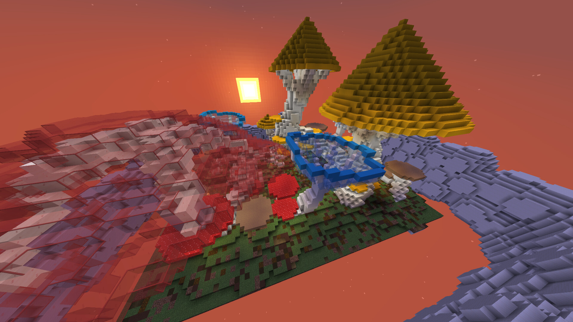Mushroom Forest-PvpArena Minecraft Map