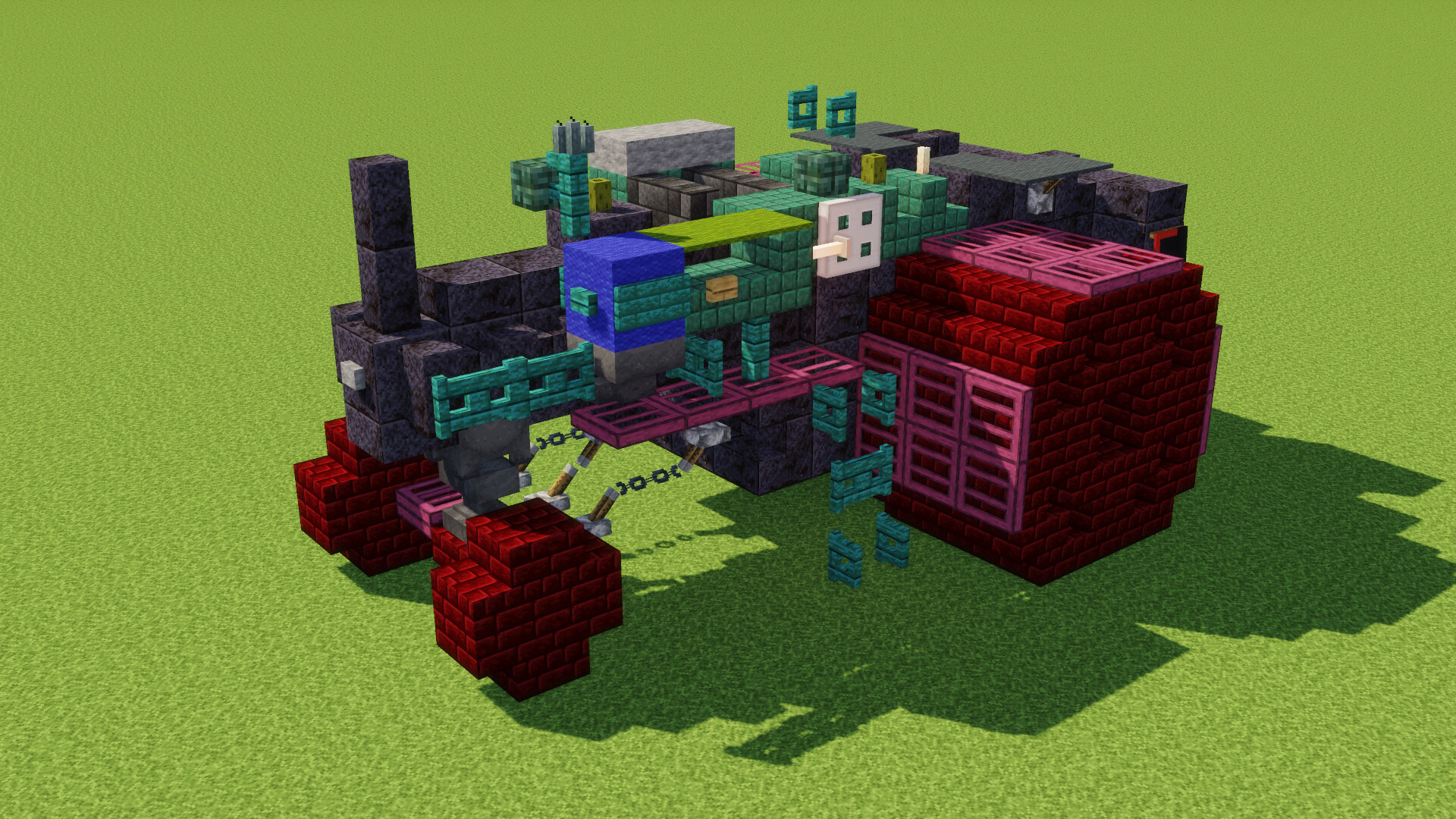 Case 150 Steam Traction Engine Minecraft Map