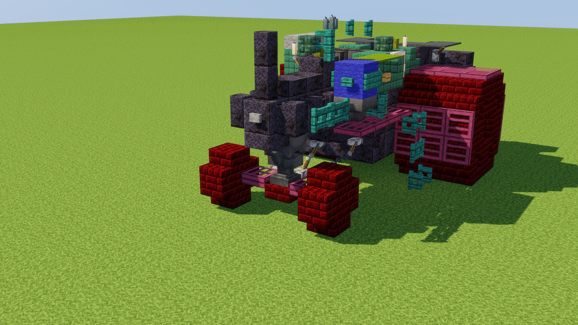 Case 150 Steam Traction Engine Minecraft Map