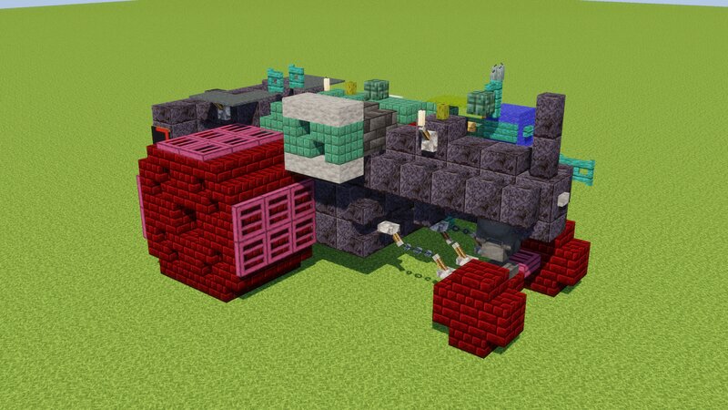 Case 150 Steam Traction Engine Minecraft Map