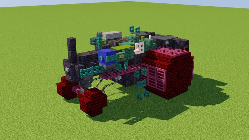 Case 150 Steam Traction Engine Minecraft Map