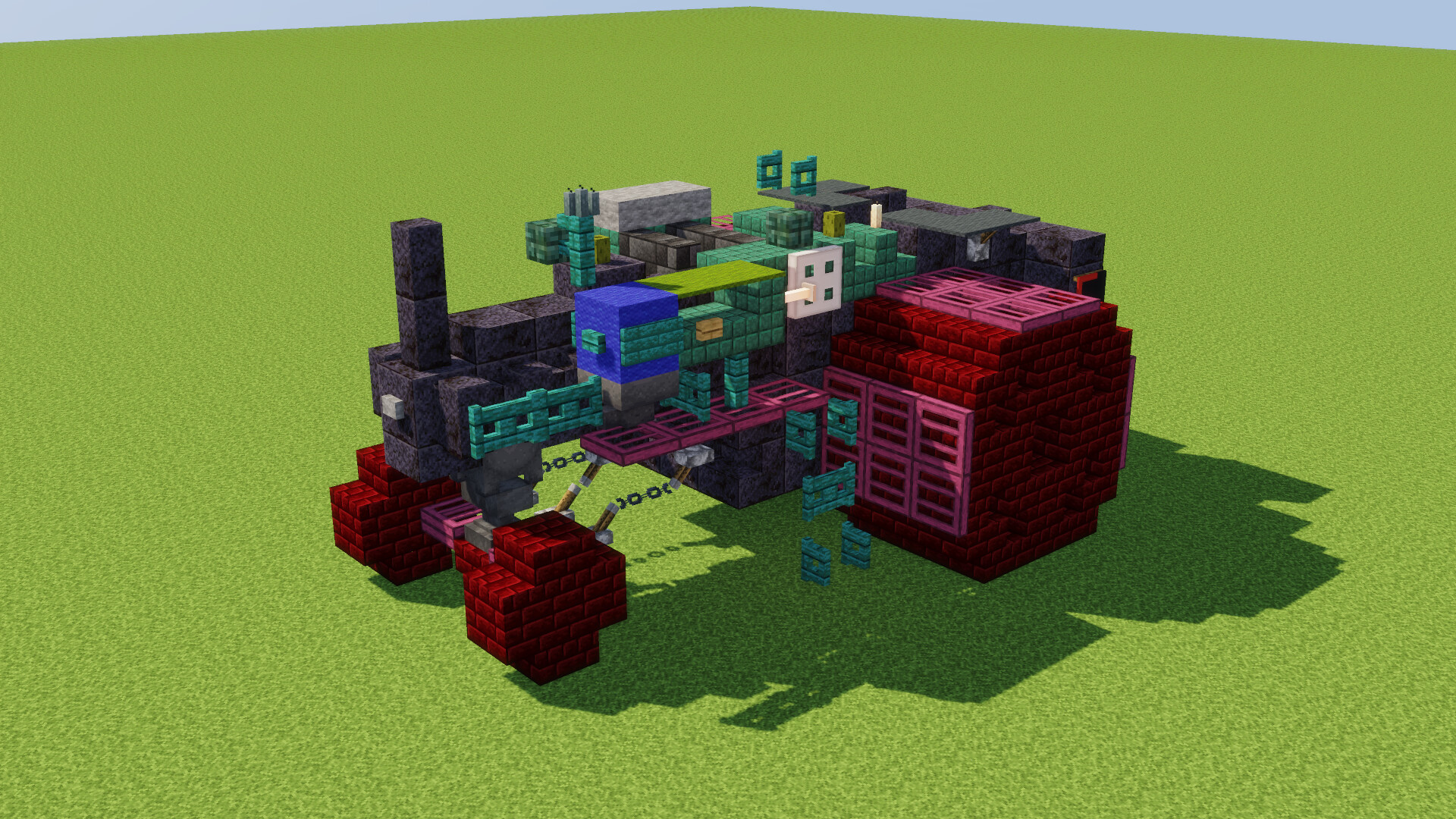 Case 150 Steam Traction Engine Minecraft Map