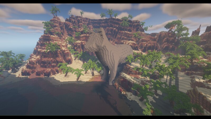 Cat Statue Schematics & World Download Minecraft Map