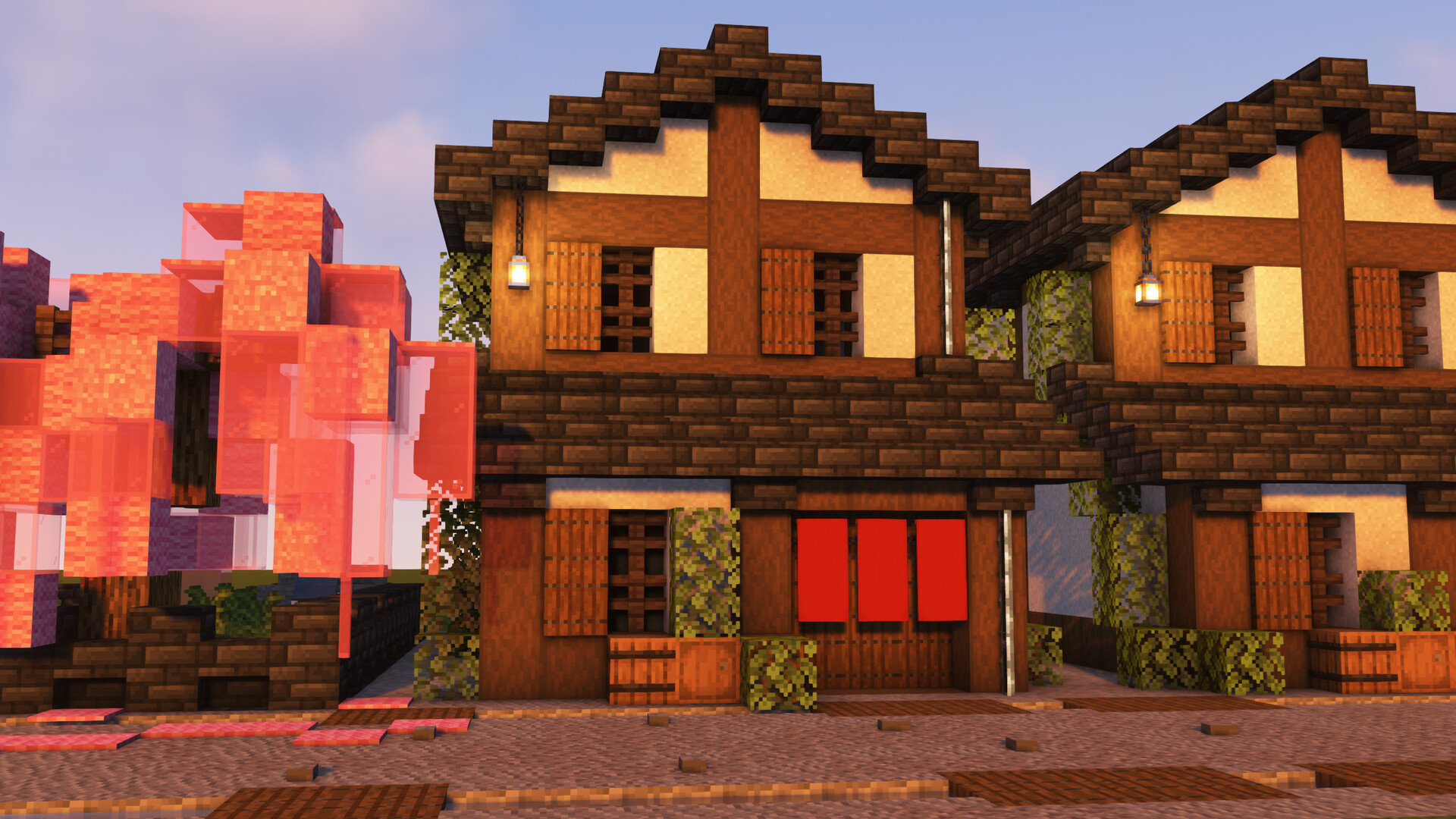 Traditional Japanese Street [DOWNLOAD] Minecraft Map