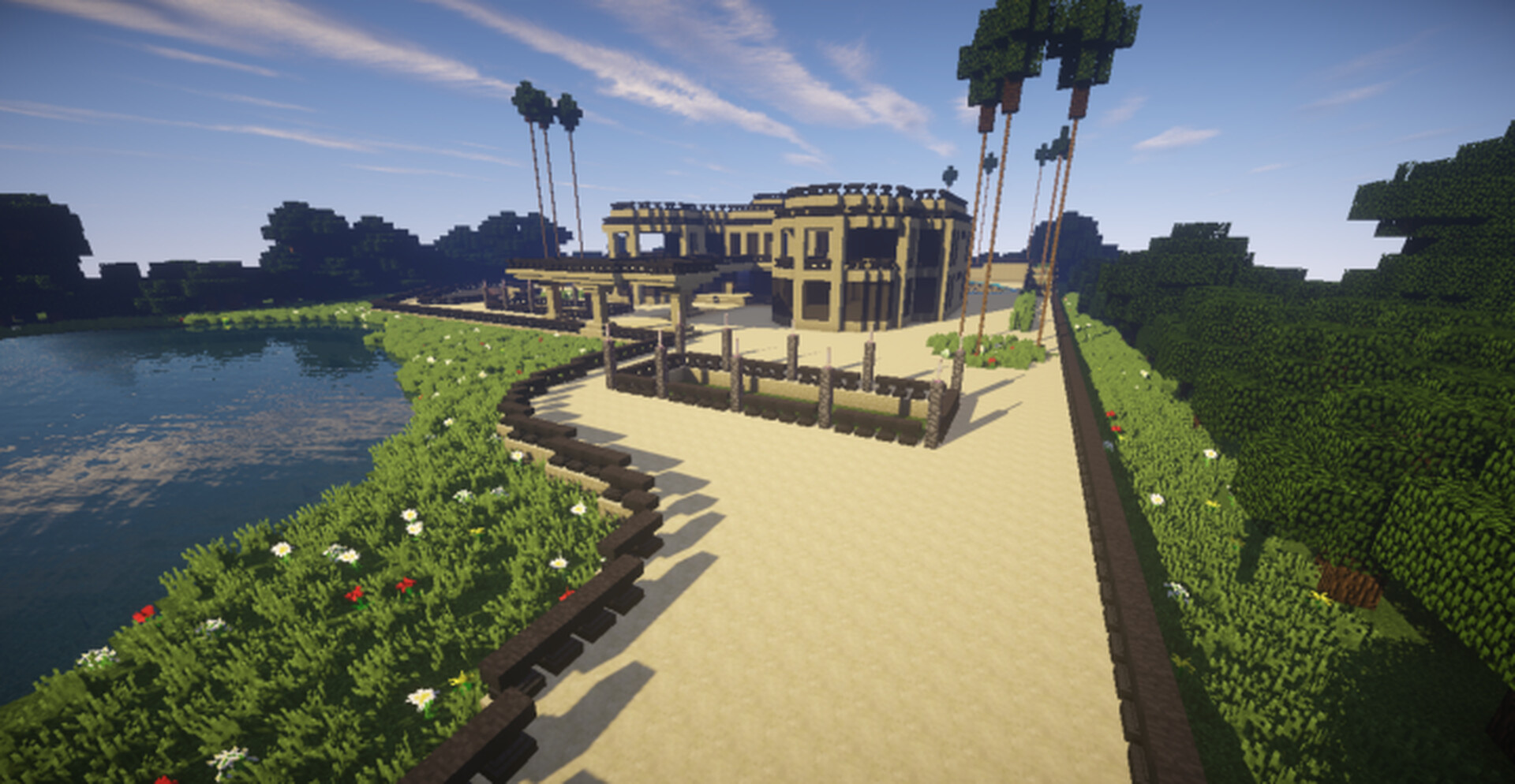 Giant Mansion Minecraft Map