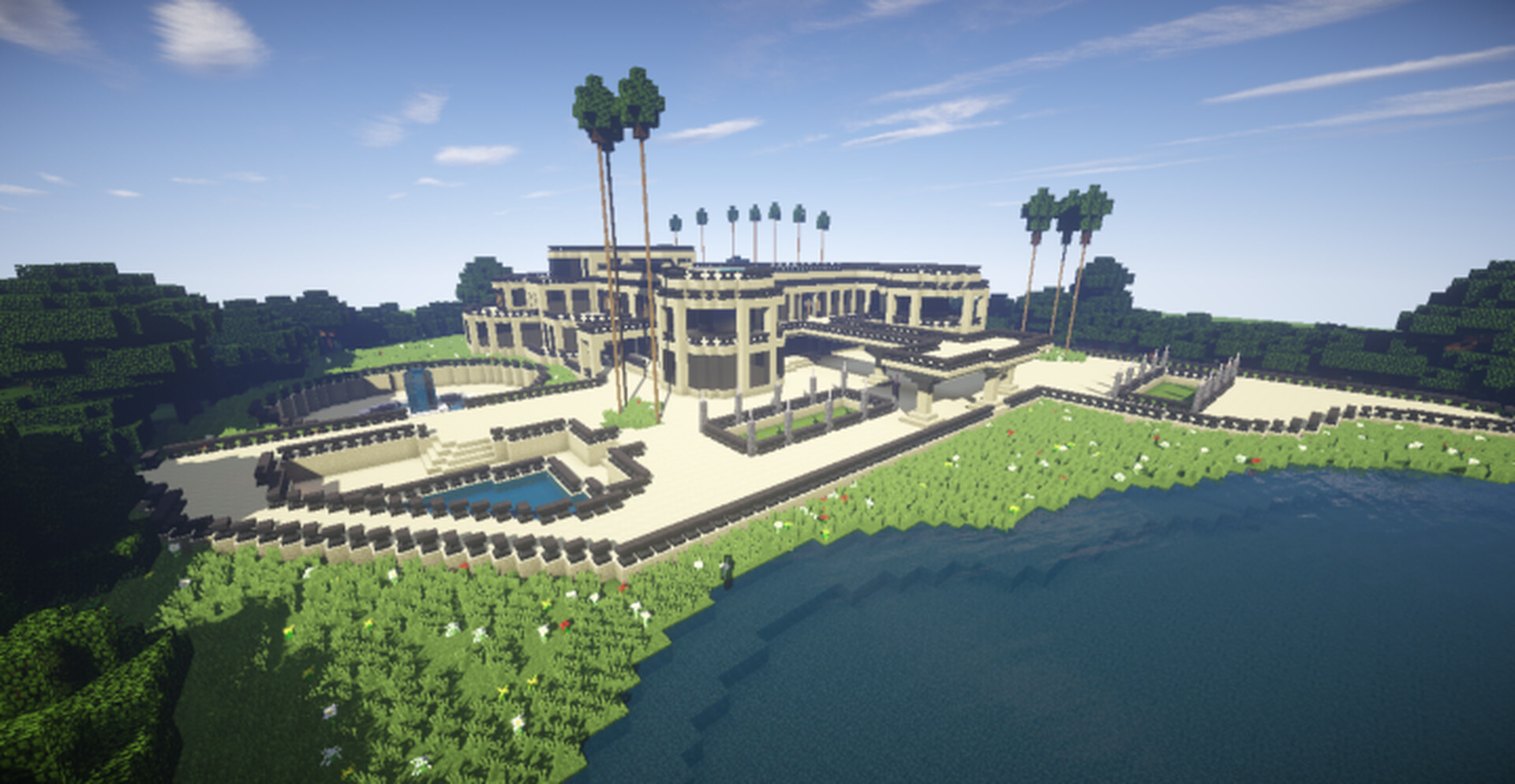Giant Mansion Minecraft Map