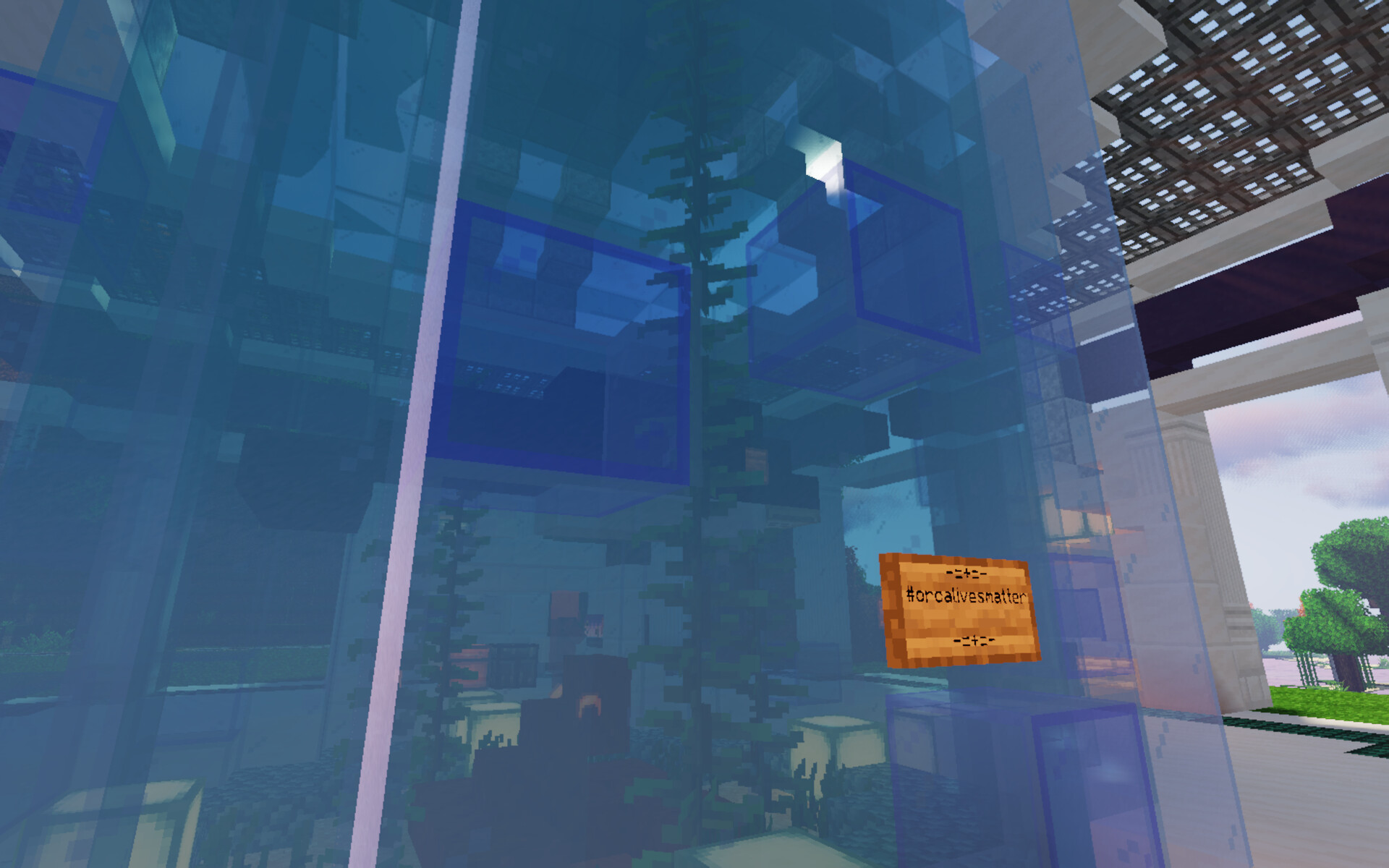 The aquarium Minecraft Map