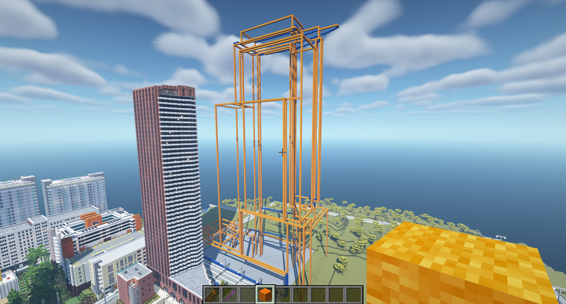 Tour IBM Marathon Montréal Minecraft Map