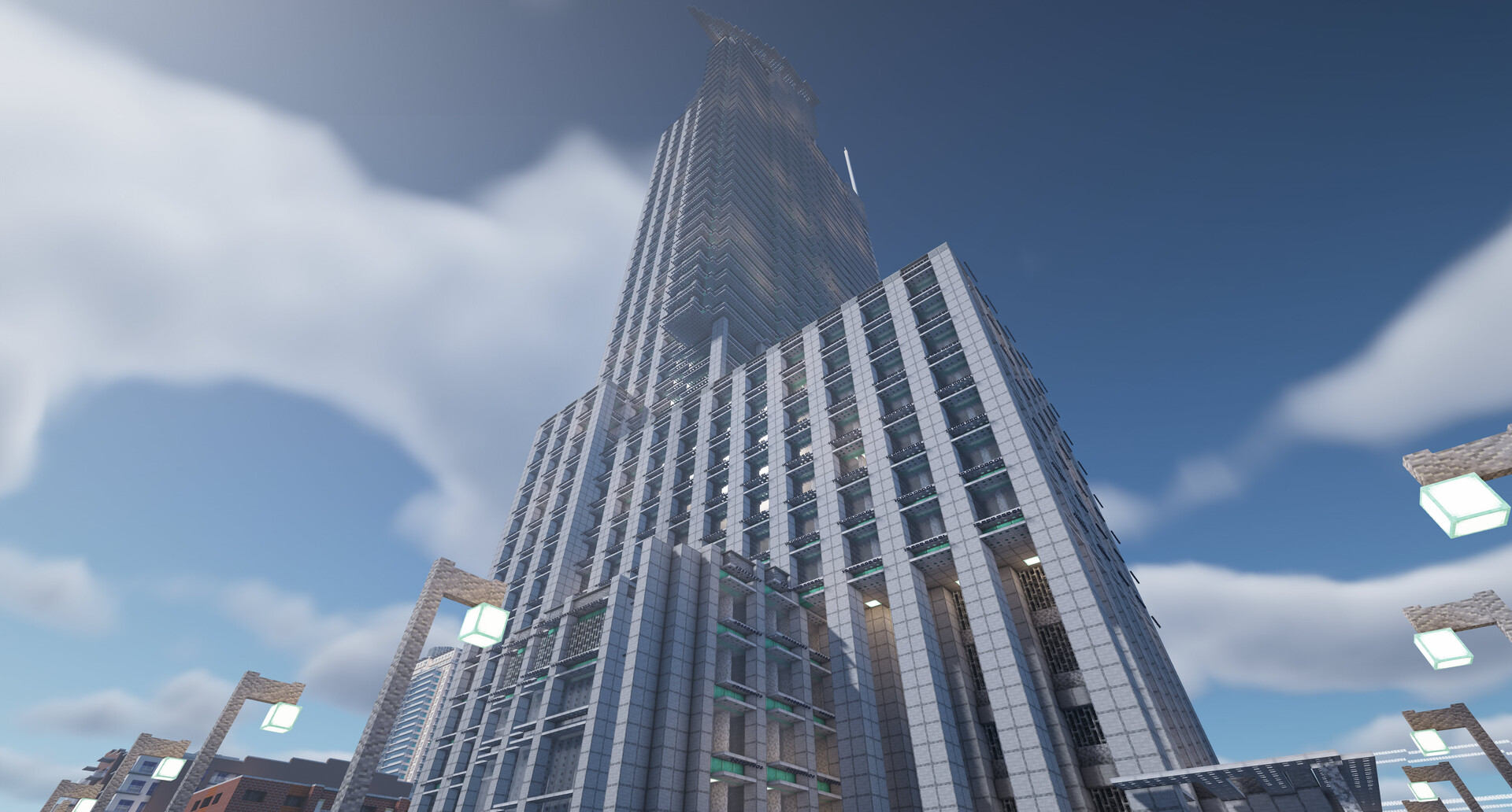 Tour IBM Marathon Montréal Minecraft Map