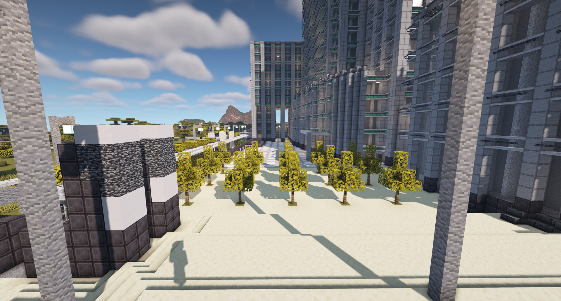 Tour IBM Marathon Montréal Minecraft Map