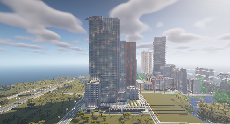 Tour IBM Marathon Montréal Minecraft Map