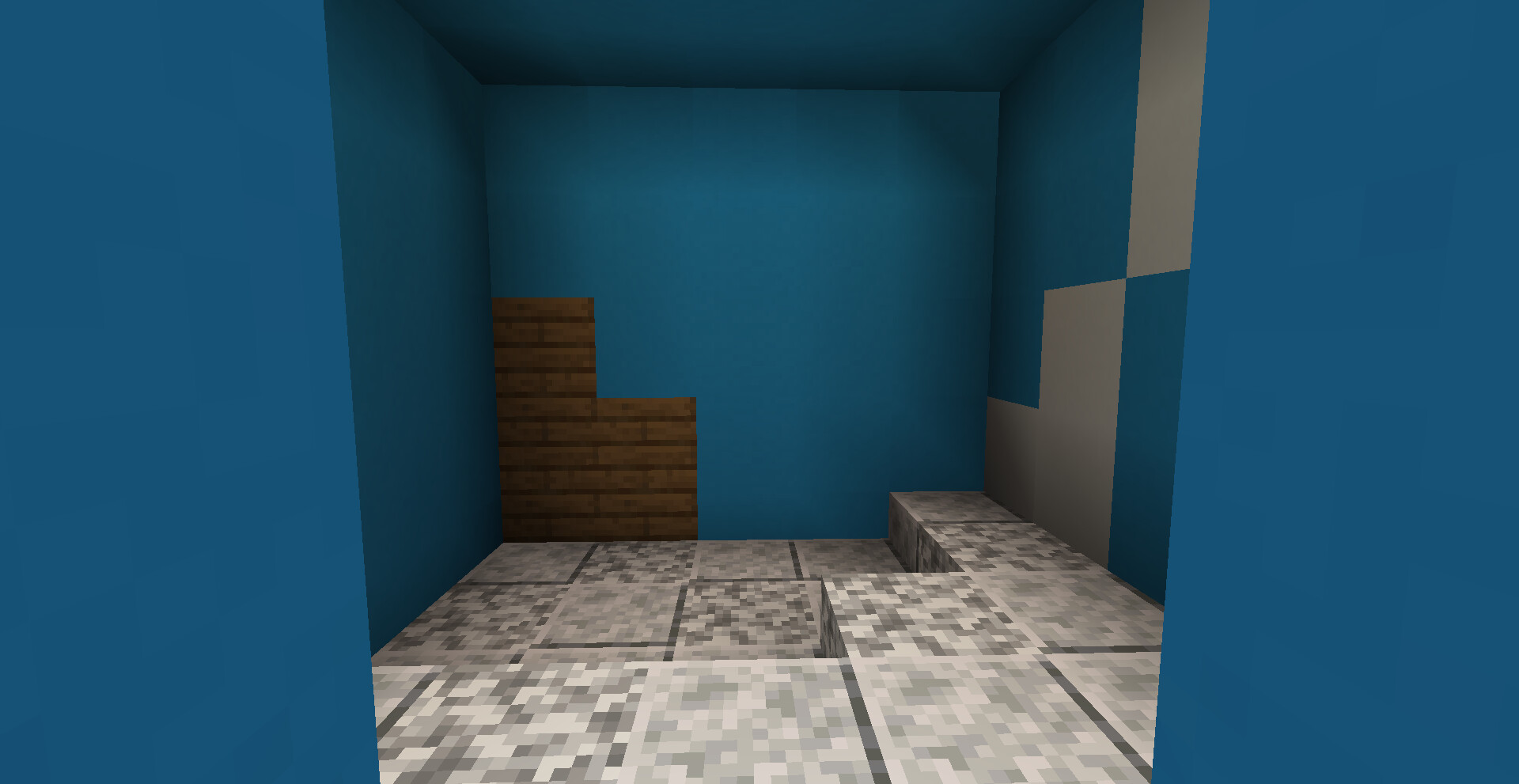 Backrooms Level 0.555 " Blue Halls " Minecraft Map