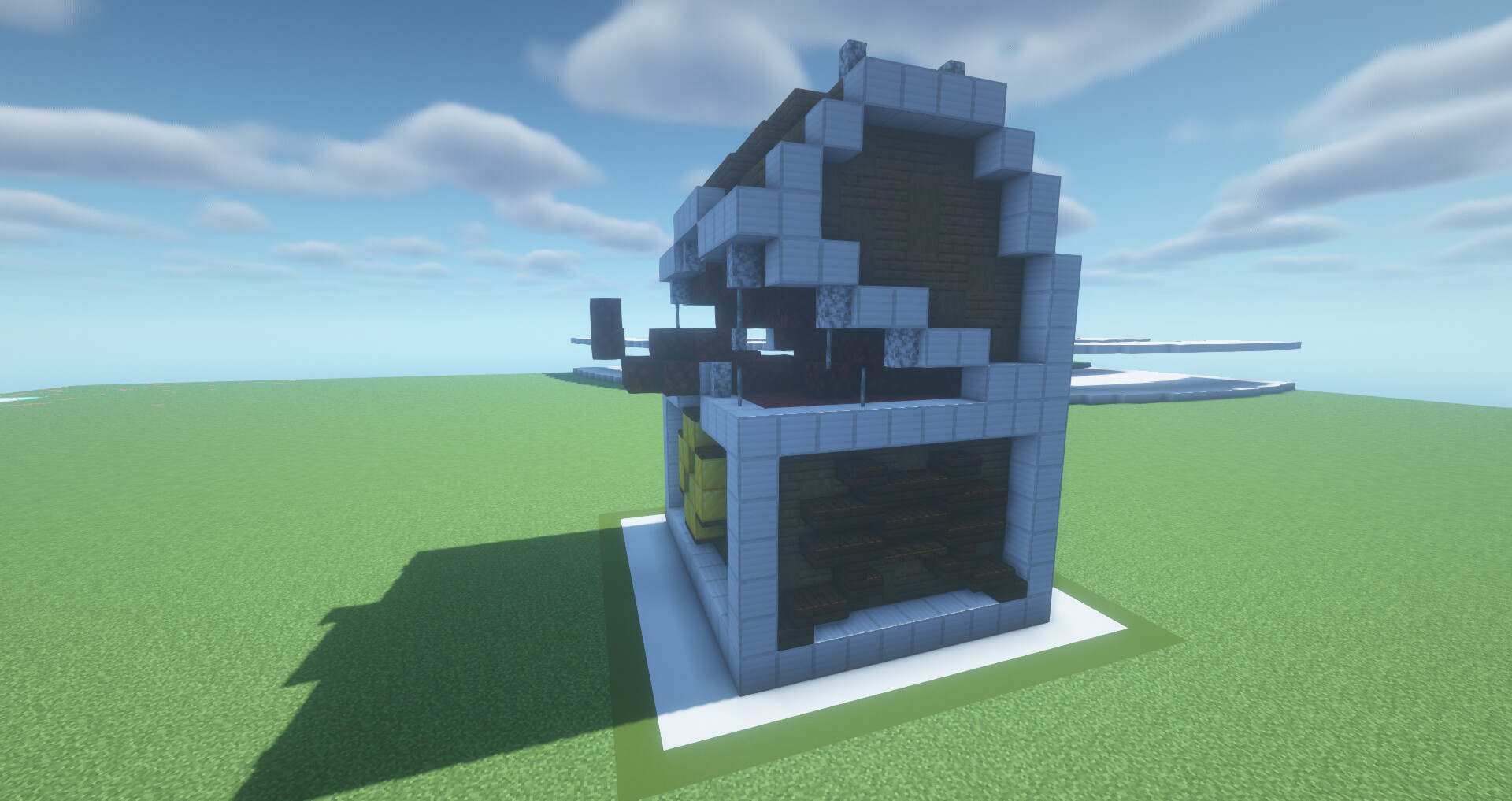 [16x16] Fantasy Mimic House (With Schematic) Minecraft Map