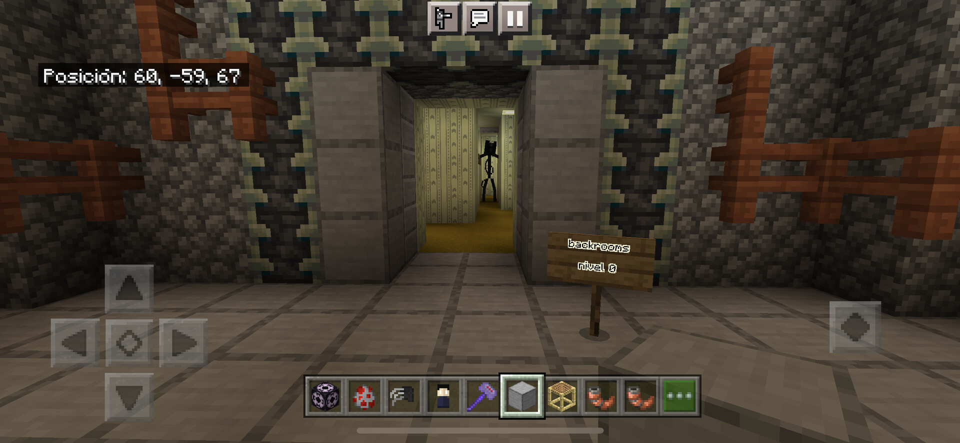 the backrooms infinity v4.3 Minecraft Map