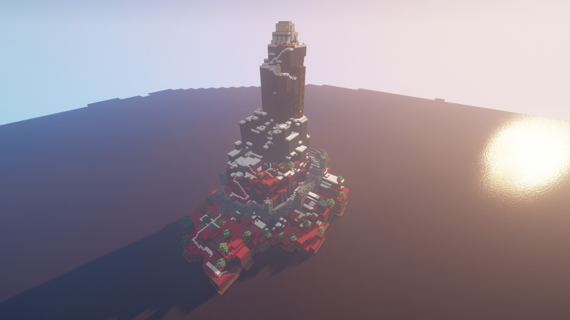 Howling Peaks - Minecraft Dungeons Levels Selection Map Minecraft Map