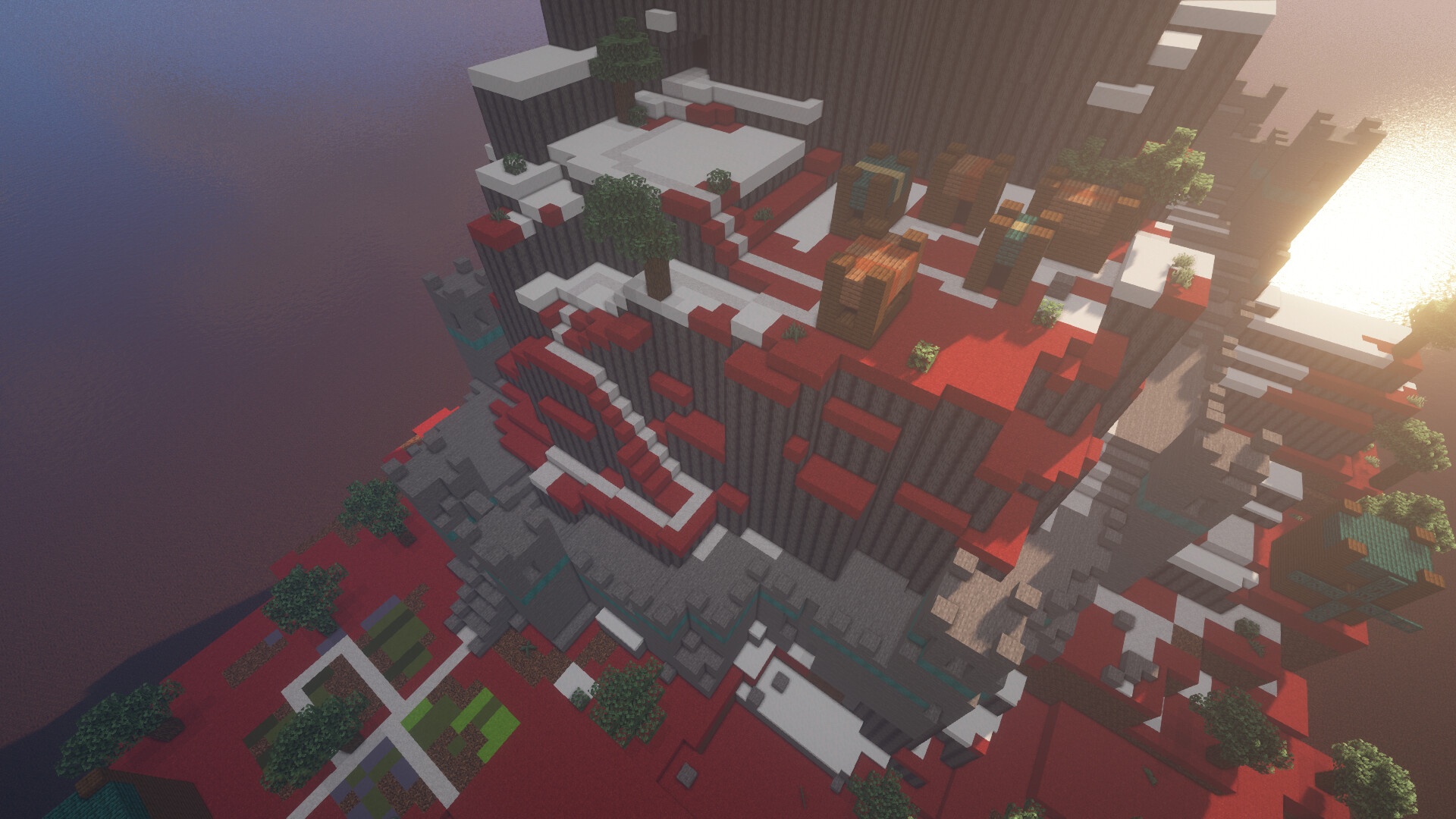 Howling Peaks - Minecraft Dungeons Levels Selection Map Minecraft Map