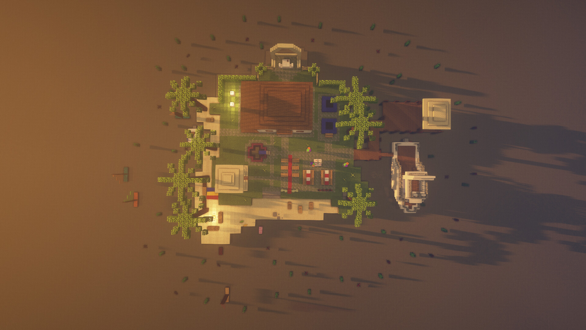 Pixel Gun 3D - Quiet Island Minecraft Map