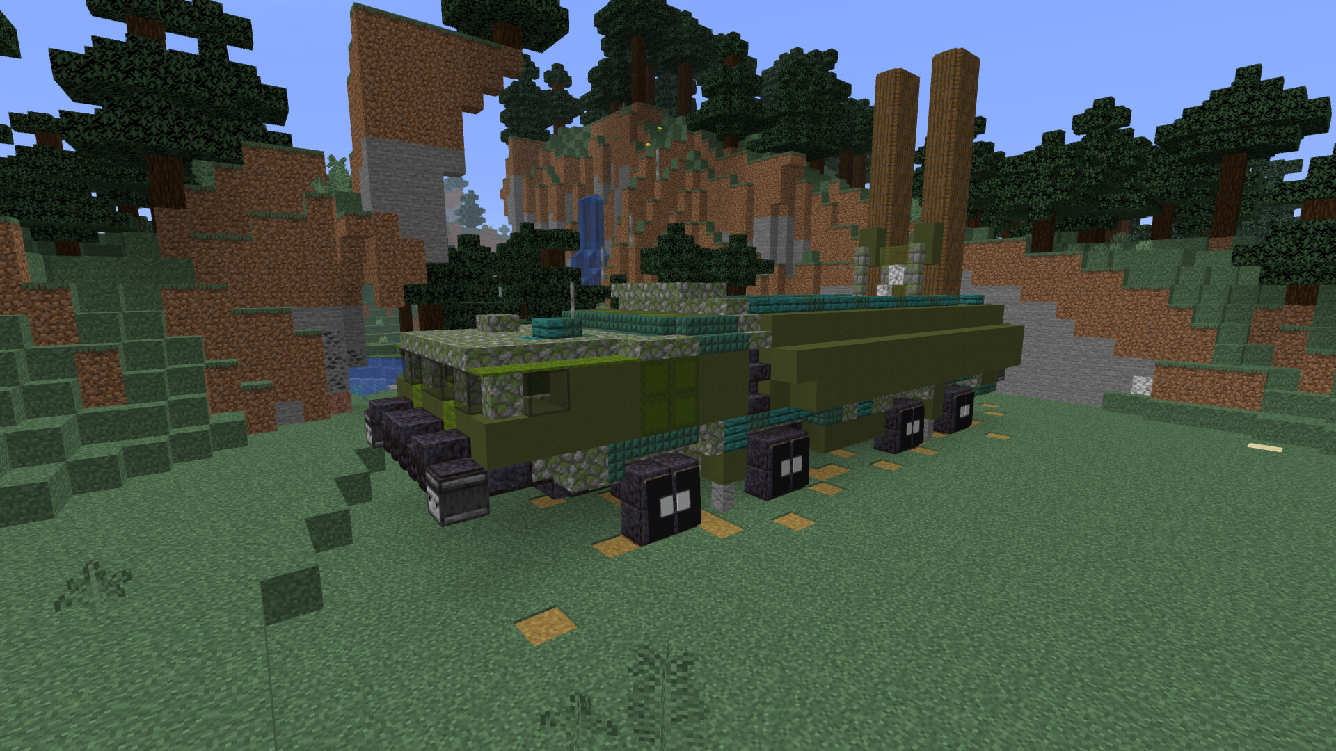 Bastion-P Missile Launcher Minecraft Map