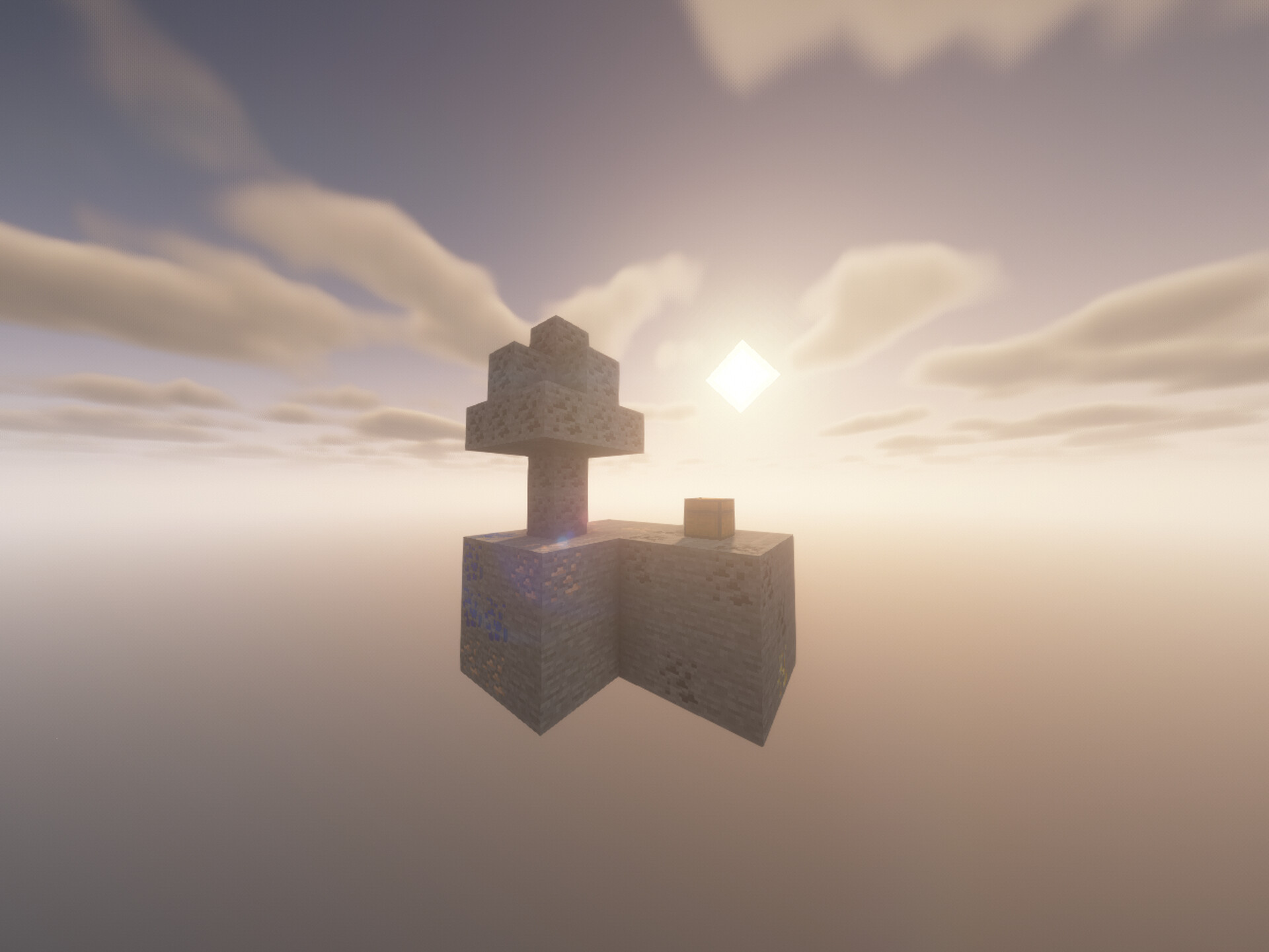Sky Block Minecraft Map