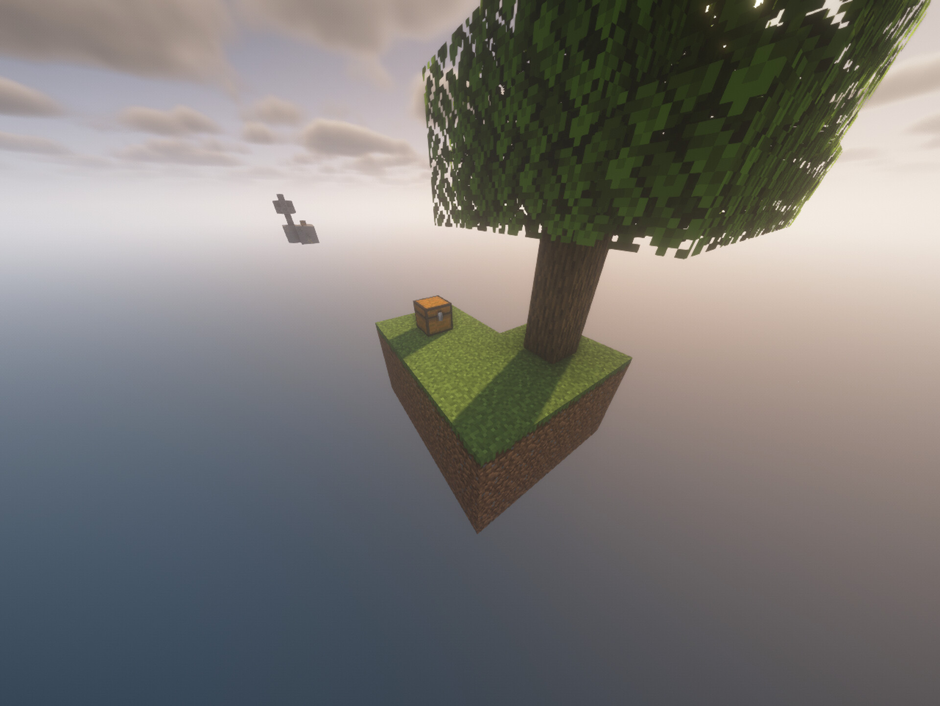 Sky Block Minecraft Map