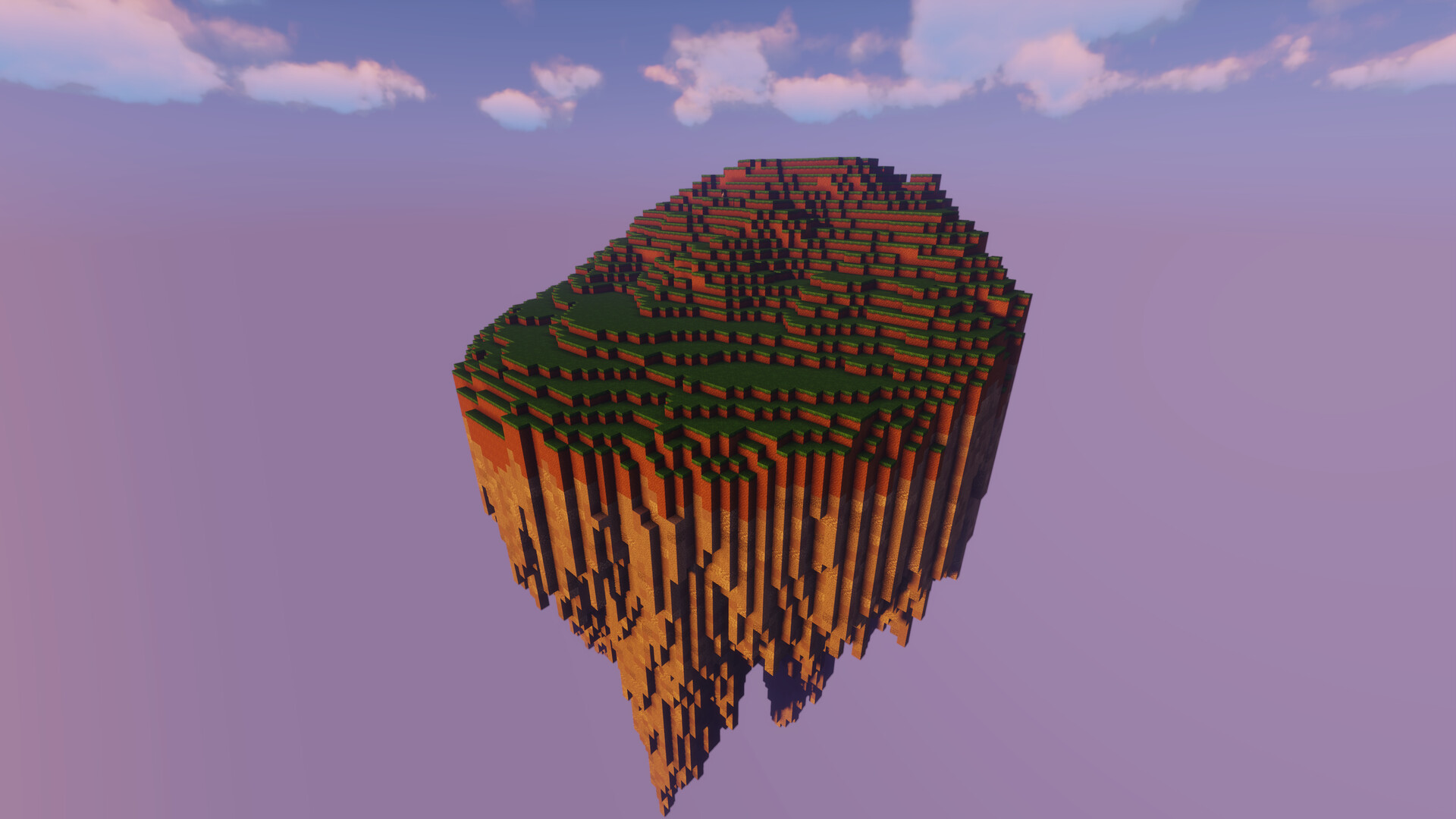 Large Floating Island [64x64] Minecraft Map