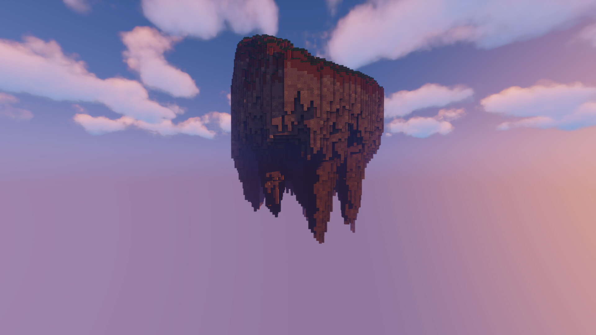 Large Floating Island [64x64] Minecraft Map