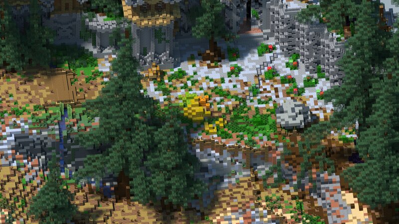 Lane | Java Edition | 1.12+ | Small Map Minecraft Map