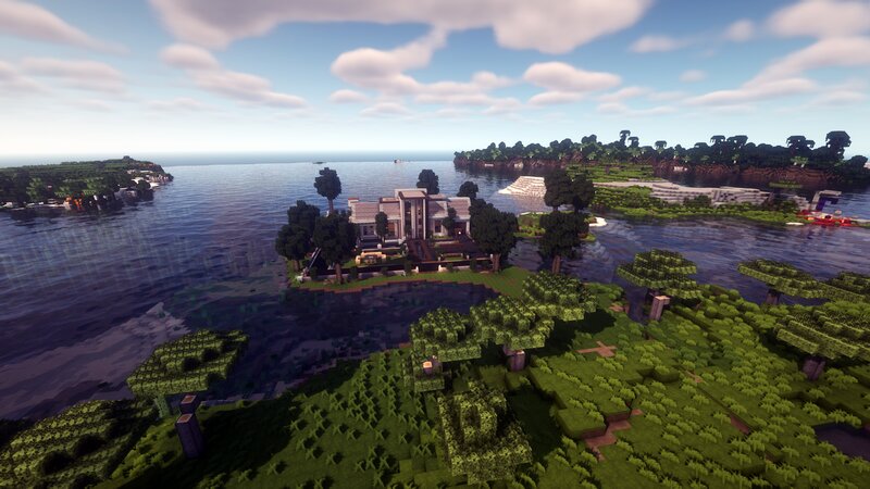 Modern Villa (Vanilla 1.19.2) Minecraft Map