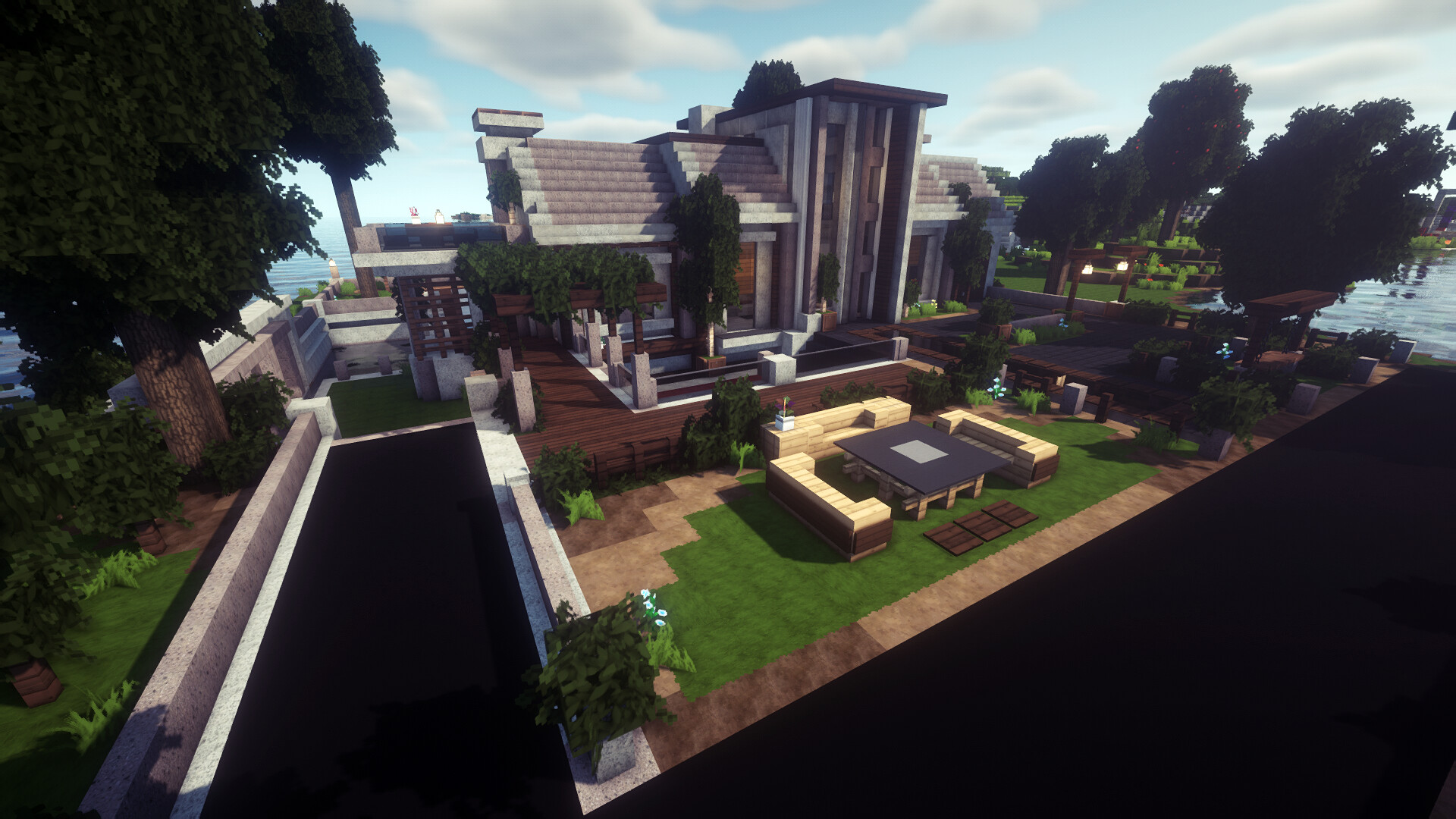 Modern Villa (Vanilla 1.19.2) Minecraft Map