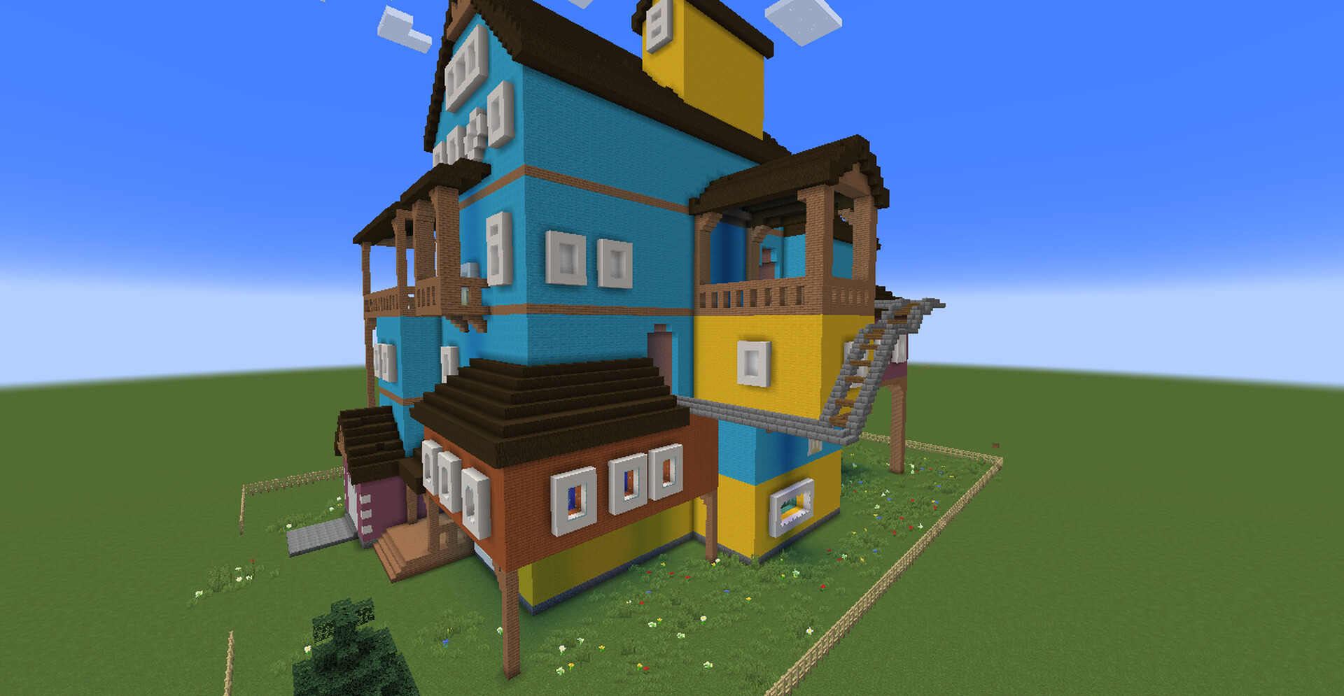 hello neighbor alpha 1 3.0 the final version! Minecraft Map