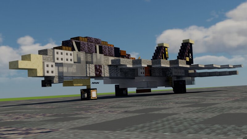 Grumman F-14 Tomcat (A/B/D Variants) [1.5:1 Scale] Minecraft Map