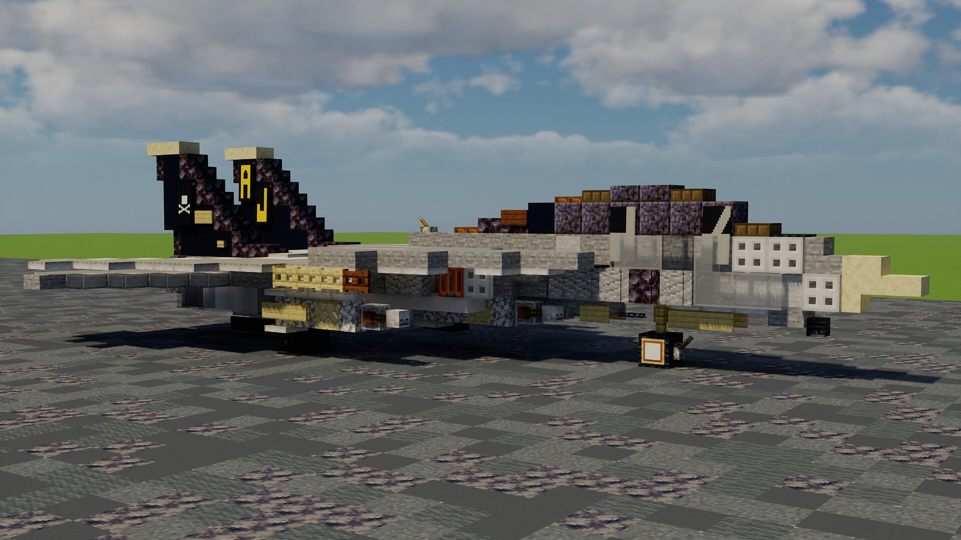 Grumman F-14 Tomcat (A/B/D Variants) [1.5:1 Scale] Minecraft Map