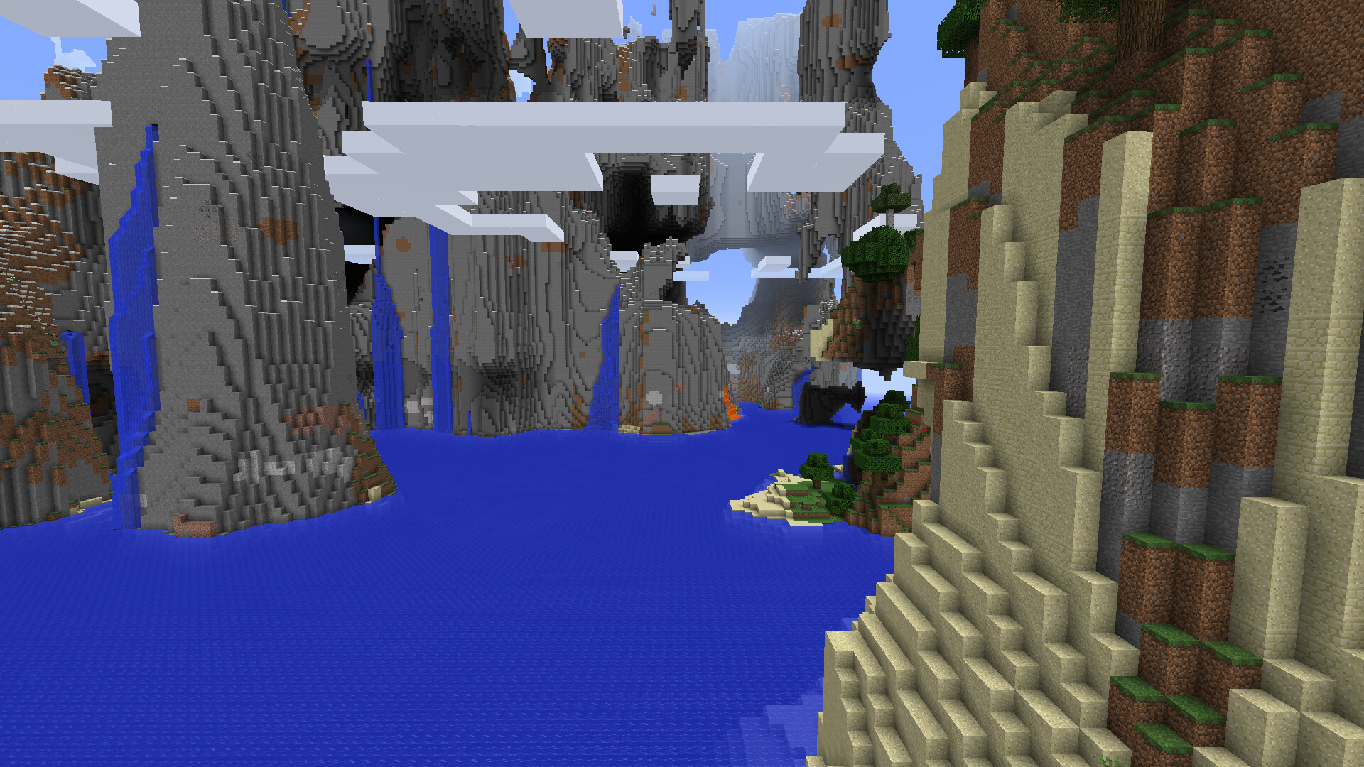 Strange world Start Minecraft Map