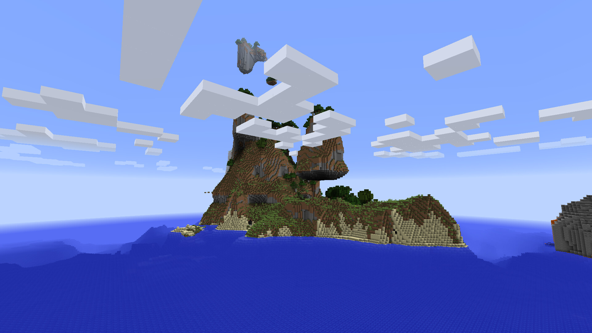 Strange world Start Minecraft Map