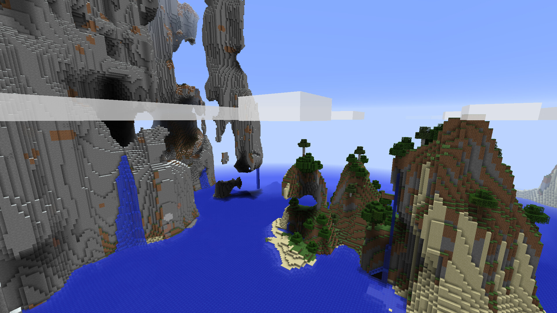 Strange world Start Minecraft Map