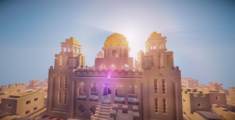 Desert Citadel Minecraft Map