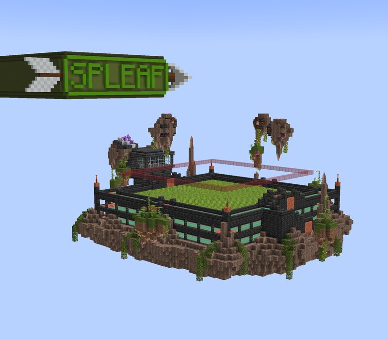 SPLEAF: The Dripleaf Spleef Minigame! Minecraft Map