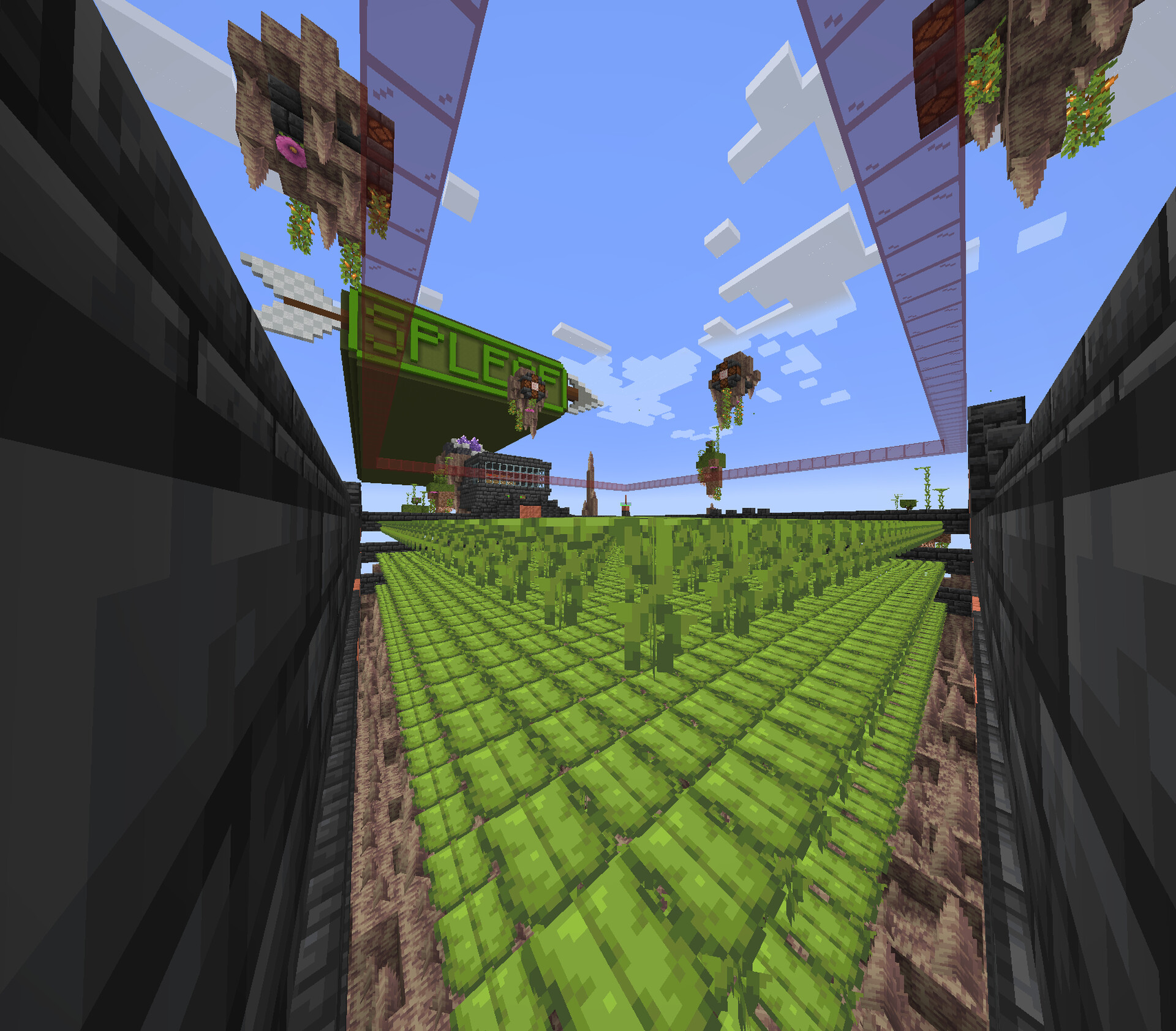 SPLEAF: The Dripleaf Spleef Minigame! Minecraft Map