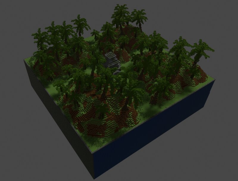 Jungle Koth [200x200] Minecraft Map