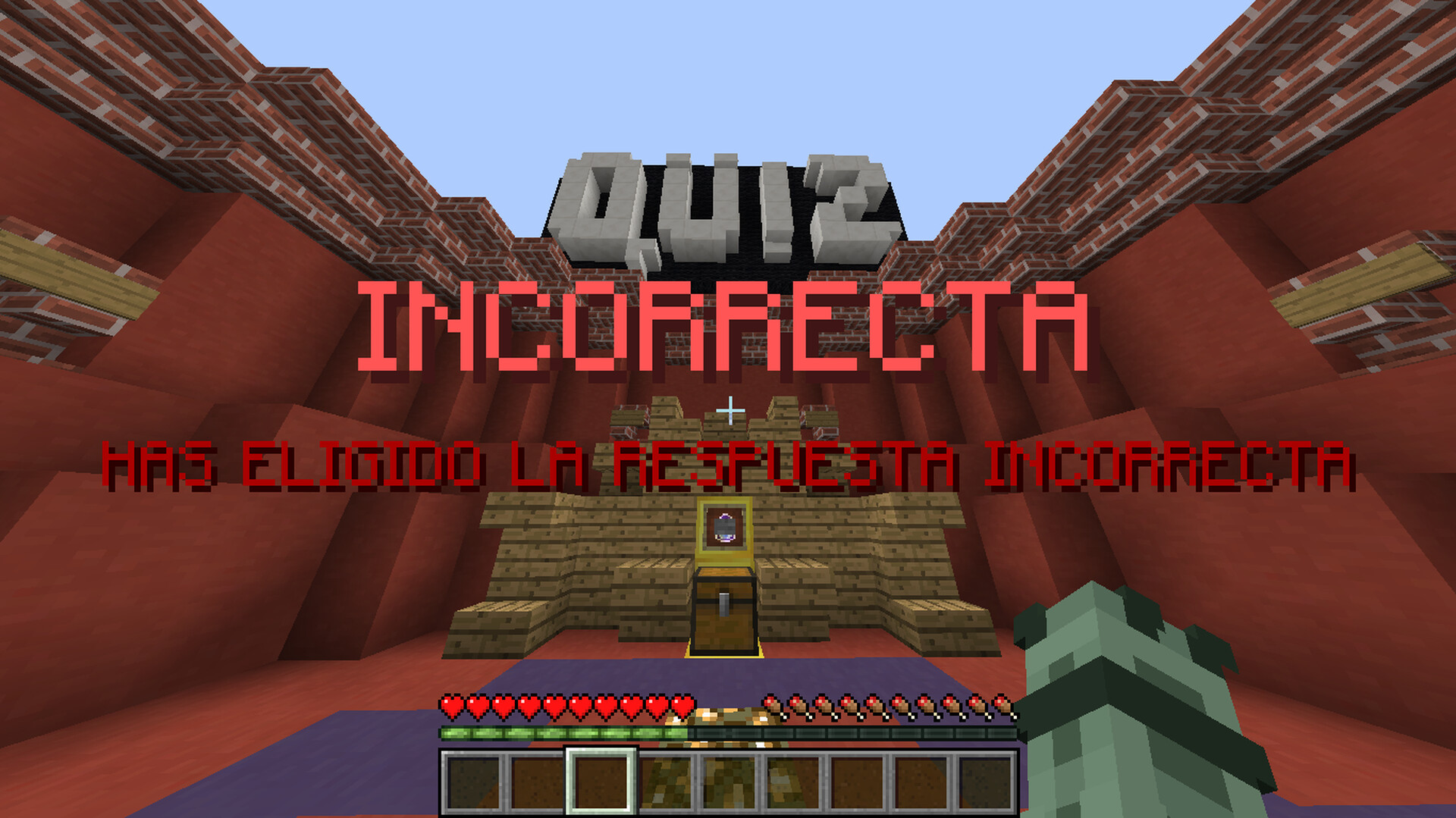 MINE QUIZ - Minijuego [1.9 - 1.12] Minecraft Map