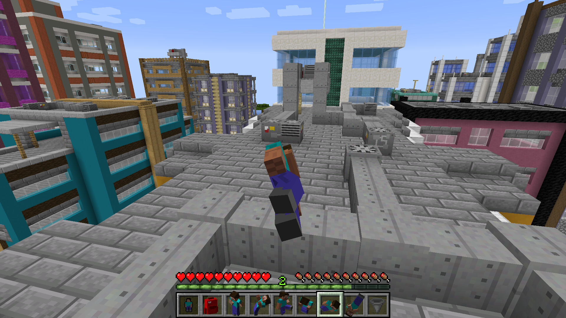 Amazing Steve - Realistic Parkour Minecraft Map