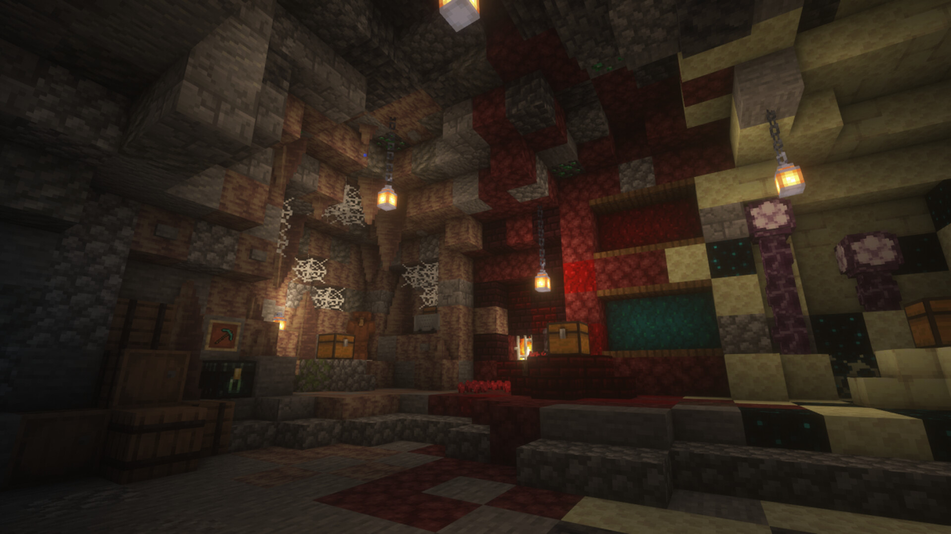 Cozy spawn for your server 1.19 [MAP] Minecraft Map