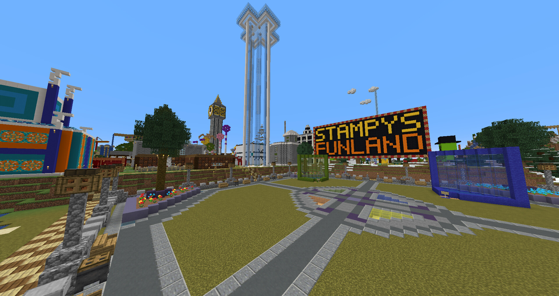 Stampy's Lovely World Minecraft Map